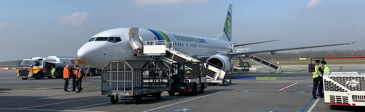 Vliegen met Transavia - BARCELONA RADAR